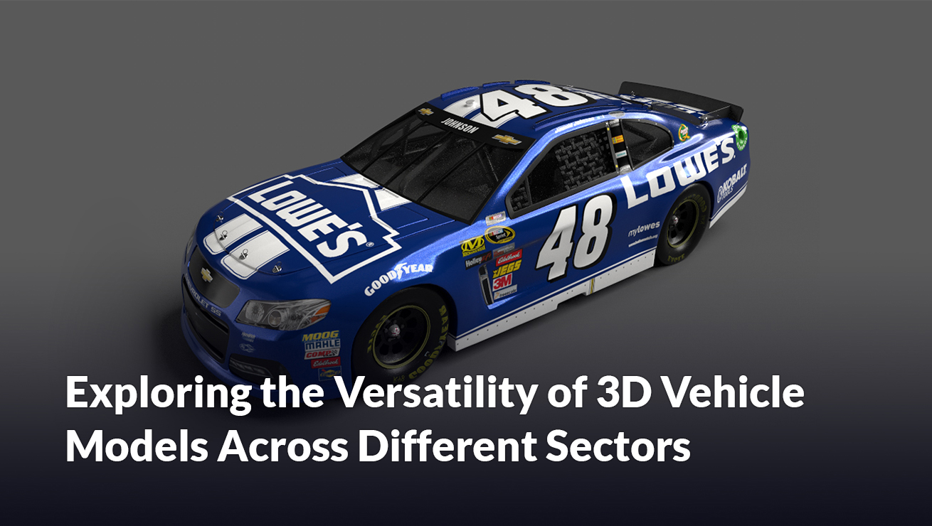 3D Vehicle Models Across Different Sectors – 3D-Ace Studio