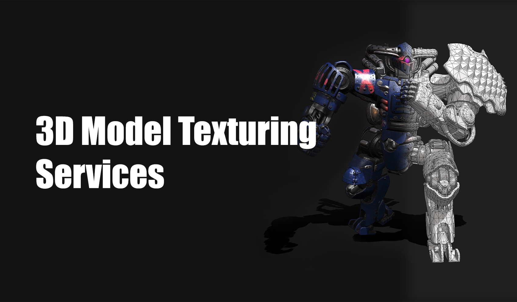 3D Model Texturing Services – 3D-Ace Studio