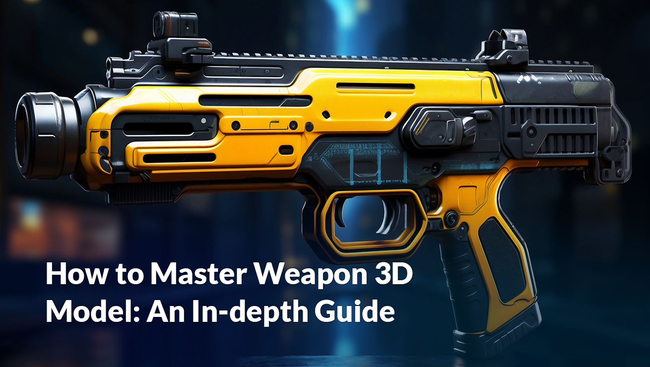 How to Master Weapon 3D Model – 3D-Ace Studio
